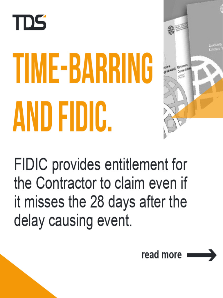 FIDIC Time-Barring and Contractor Claims | PDF