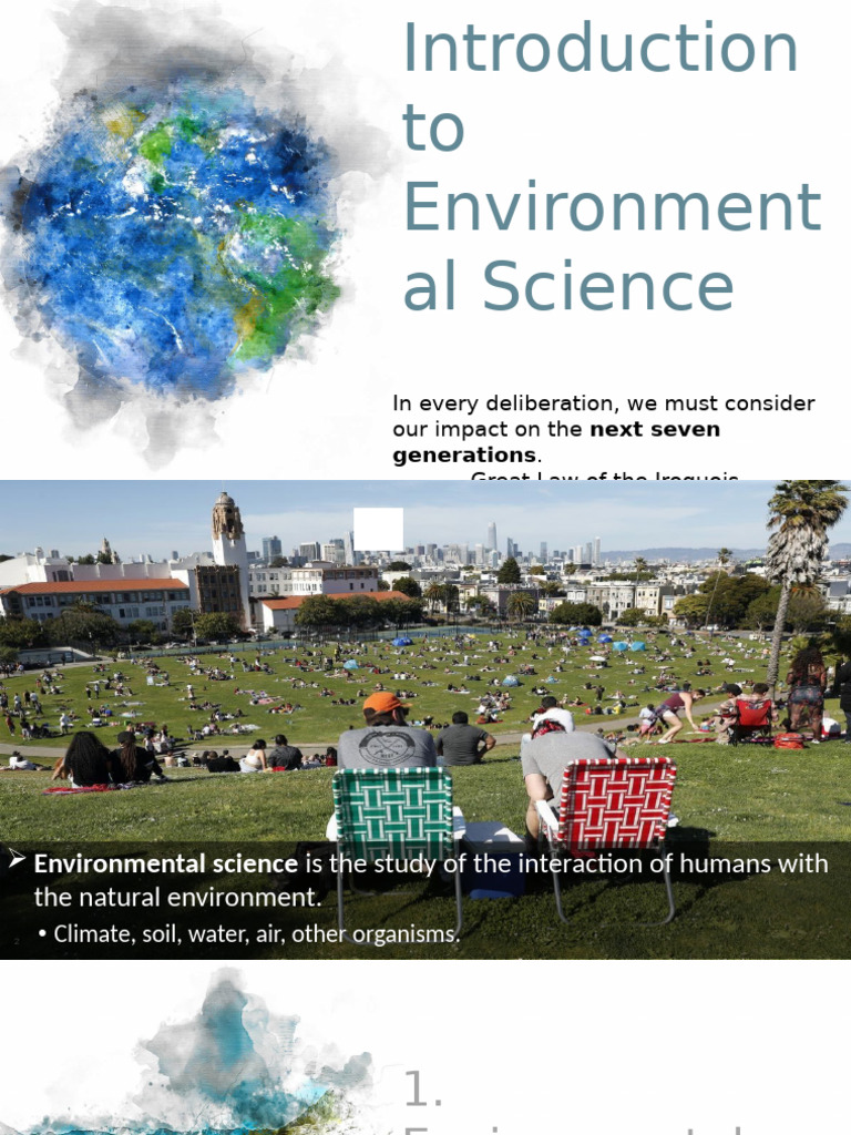 Introduction To Environmental Science | PDF | Waste | Pollution