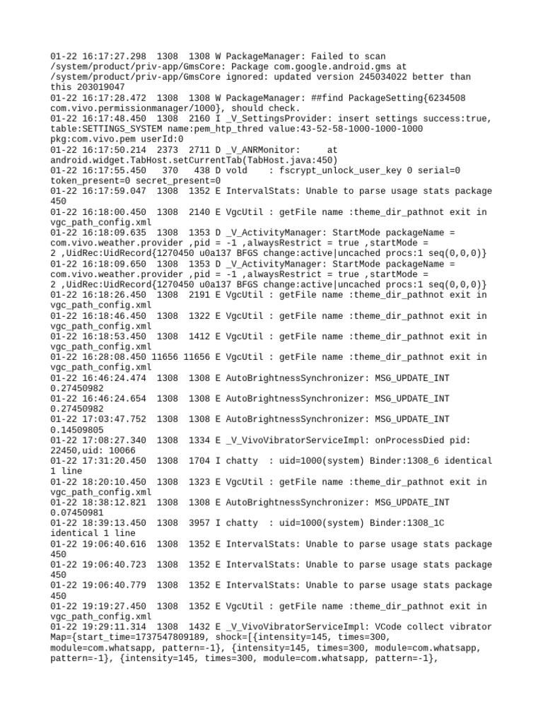 log | PDF | Software Engineering | Computing