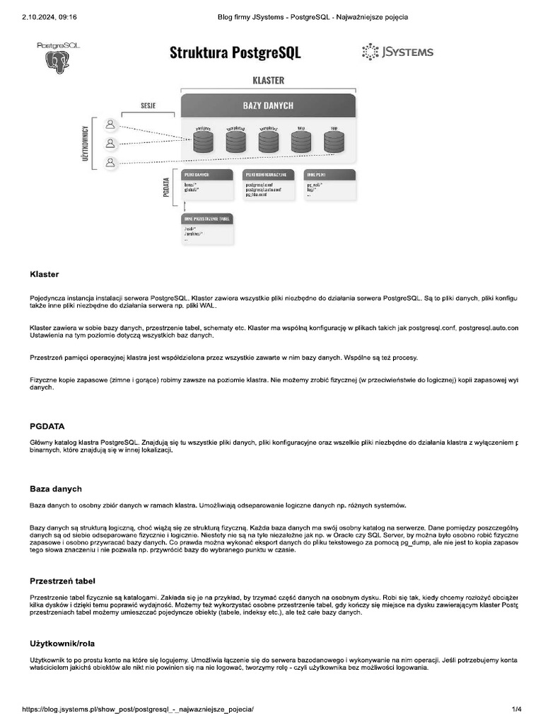 POSTGRES POJECIA | PDF