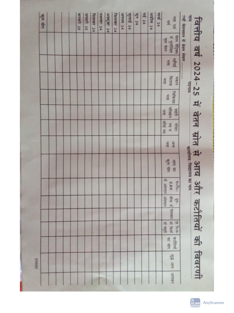 Income Certificate Format | PDF
