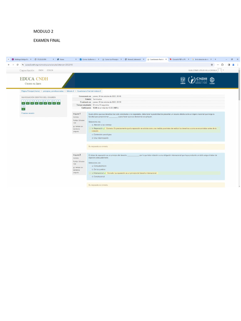 Examen Final Modulo 2 | PDF