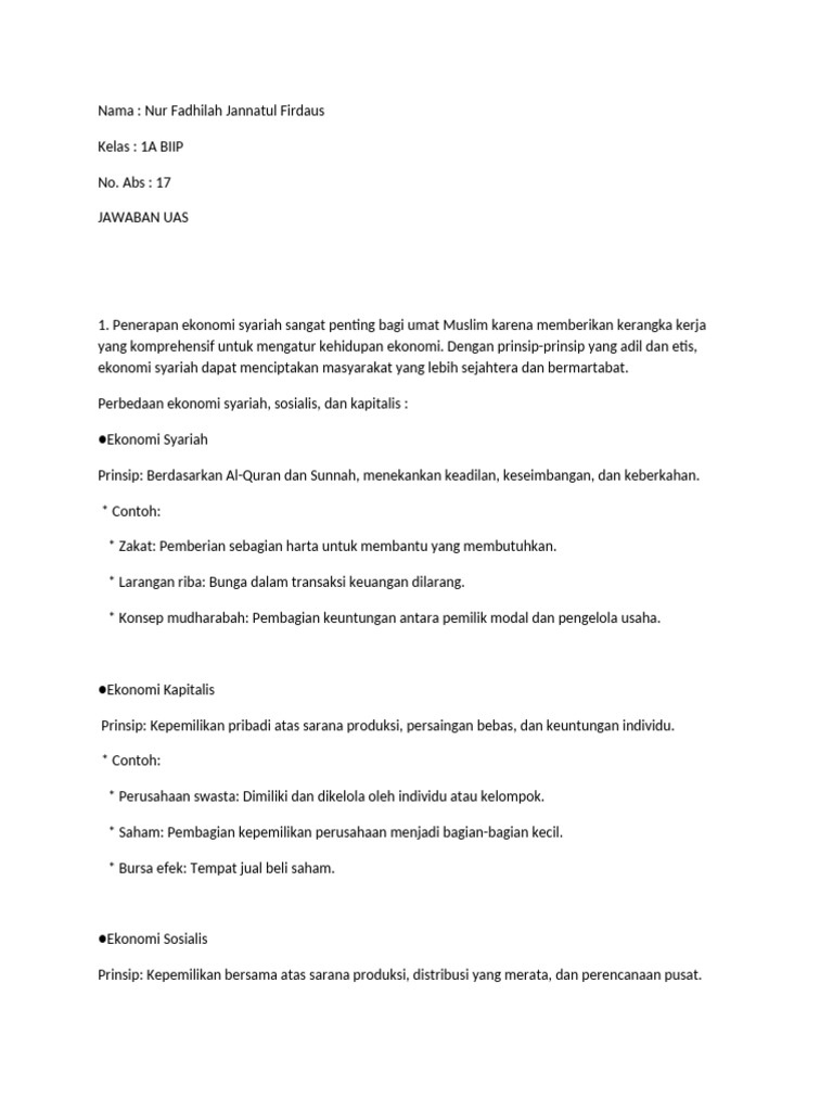 Uas Pa Nur Fadhilah-1 | PDF