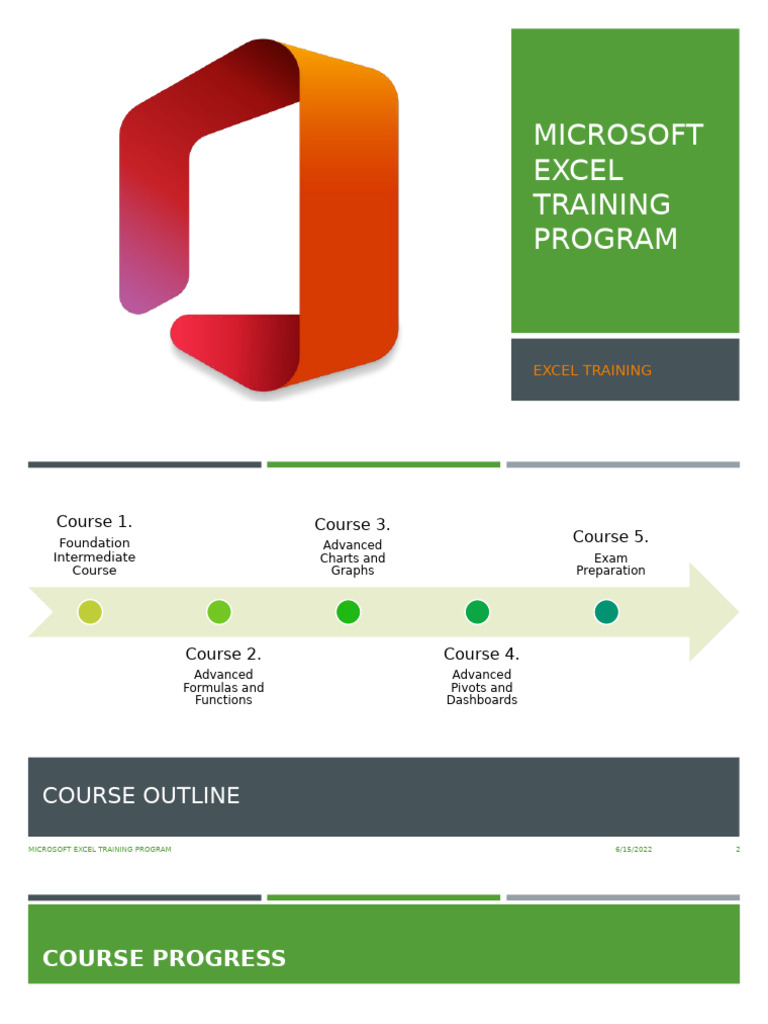 Microsoft Excel Training Program | PDF | Microsoft Excel | Computing