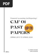 PRC ITA Model Paper ICAP Official | PDF
