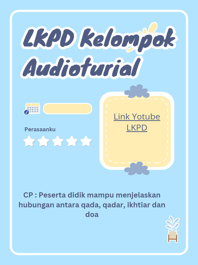 Lampiran 2. LKPD Audiotorial | PDF