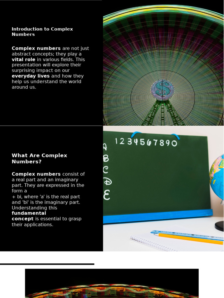 Real-Life Applications of Complex Numbers | PDF