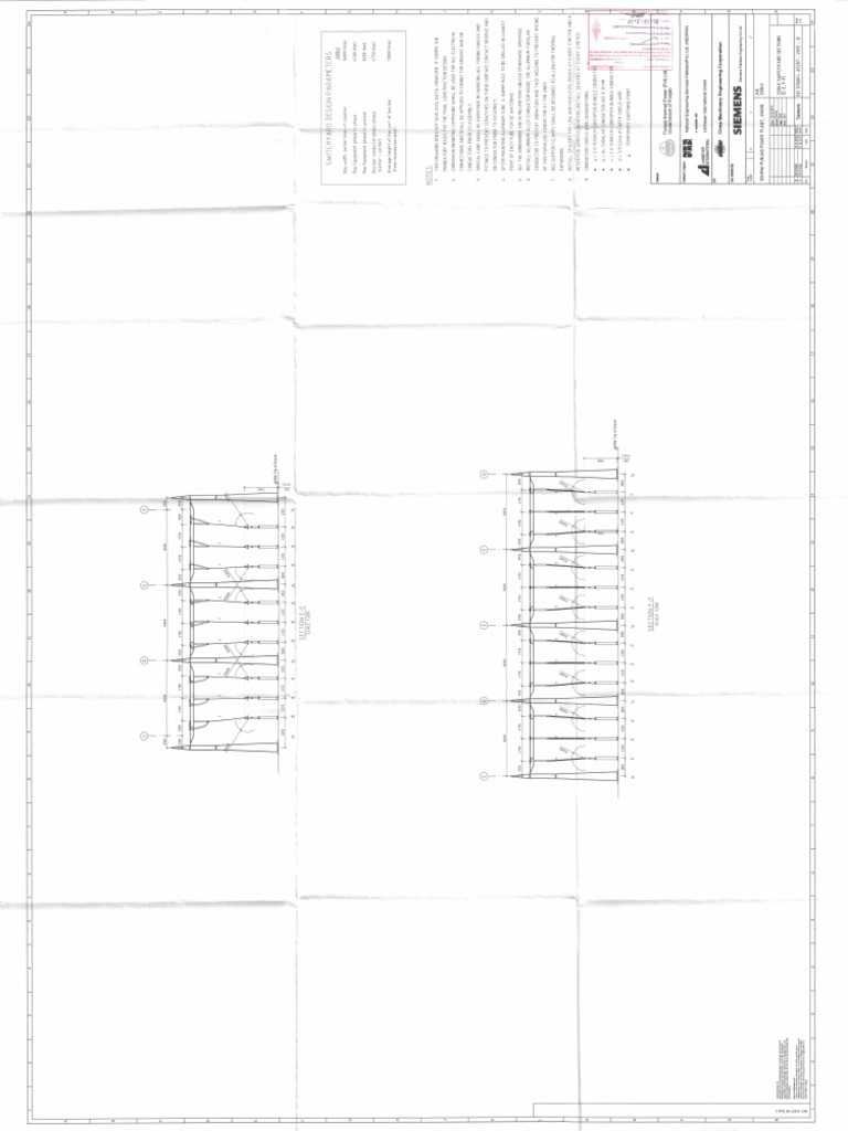 Switchyard Sections E-E, F-F | PDF