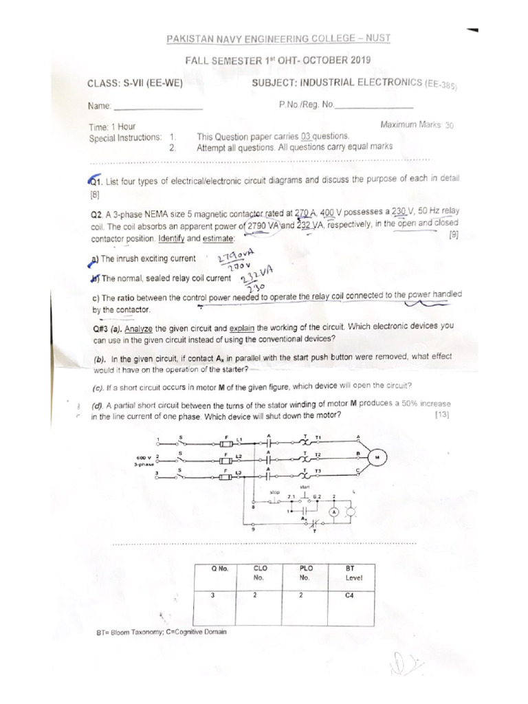 IE - OHT1 - AP Nusrat Hussain | PDF