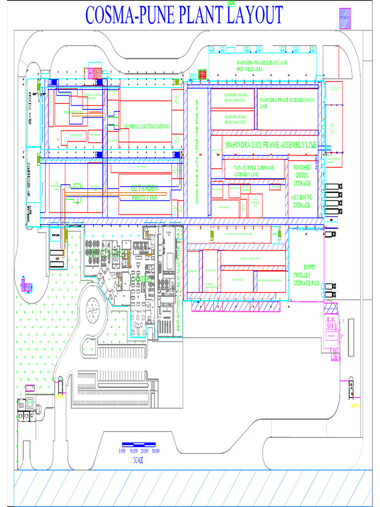 CIP_PLANT LAYOUT-2019 | PDF | Automotive Industry | Wheeled Vehicles