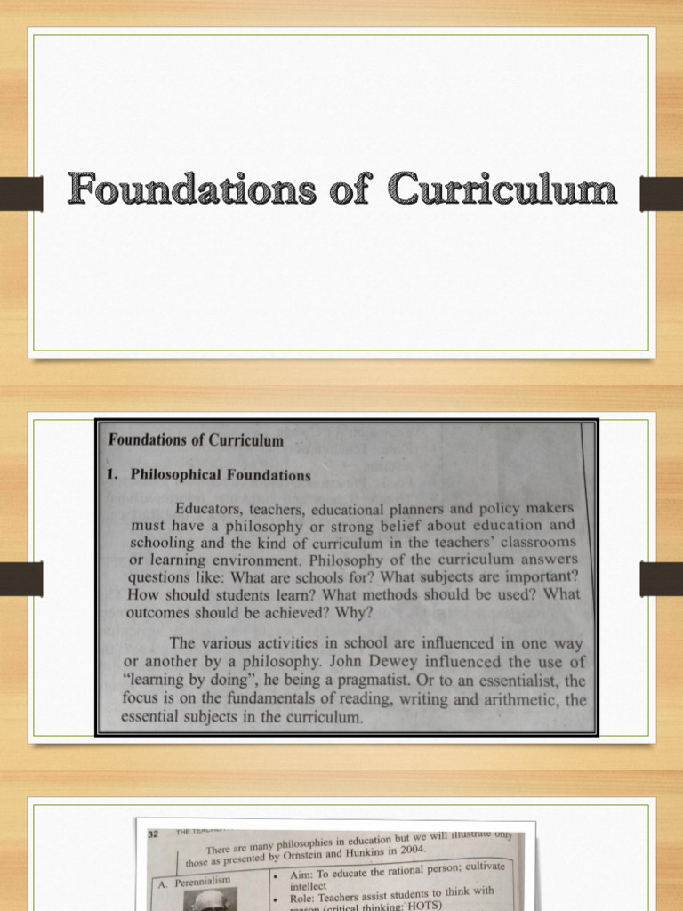 Curriculum Foundations Biographies Guide | PDF