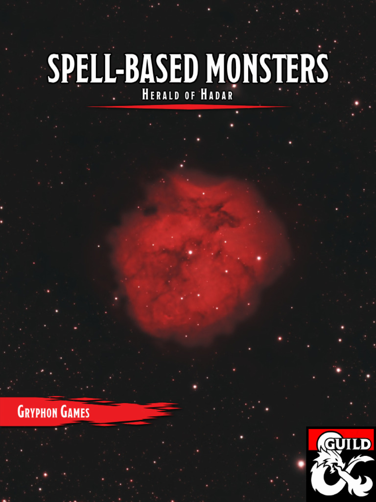 Spell-Based Monsters - Herald of Hadar | PDF | Dungeons & Dragons ...