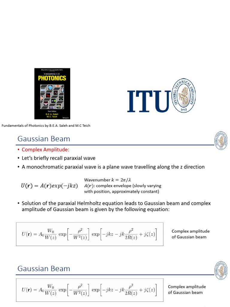 3-Beam Optics (465E) | PDF | Optics | Waves