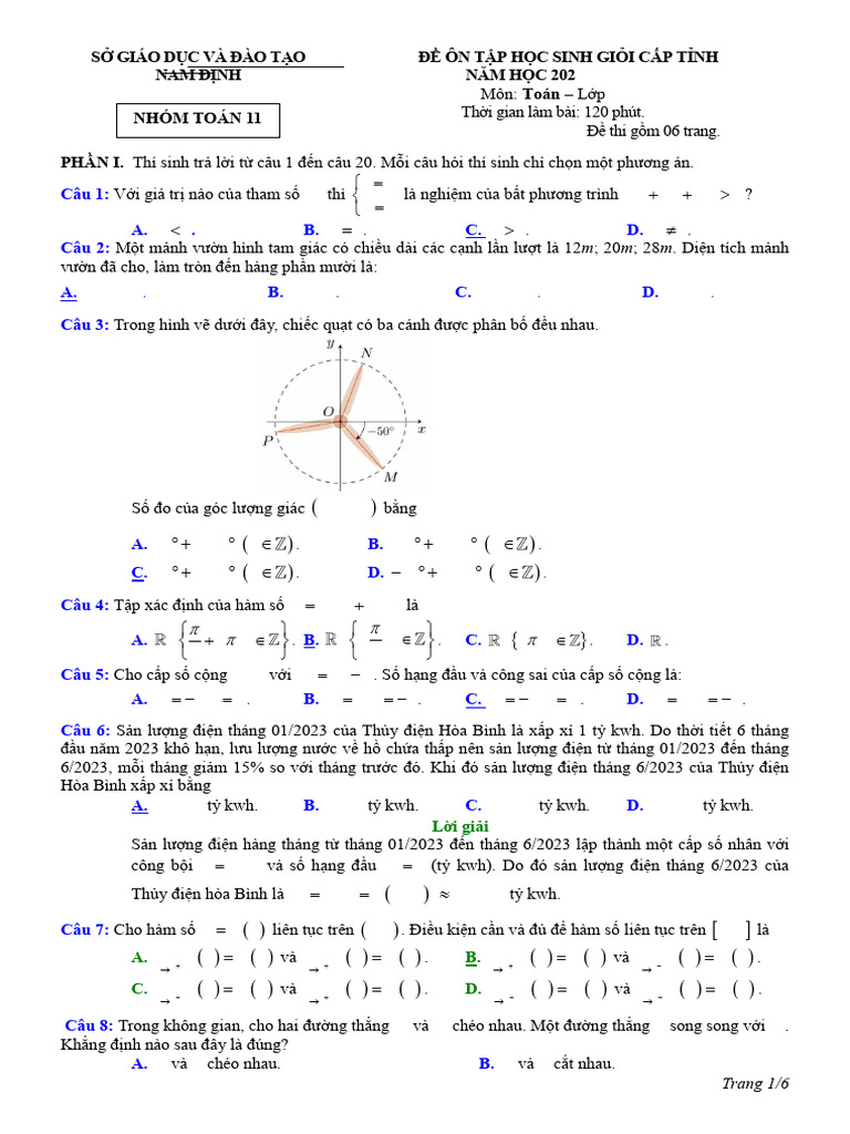ĐÁP AN CHI TIẾT NHÓM 6 - TUAN 1 | PDF