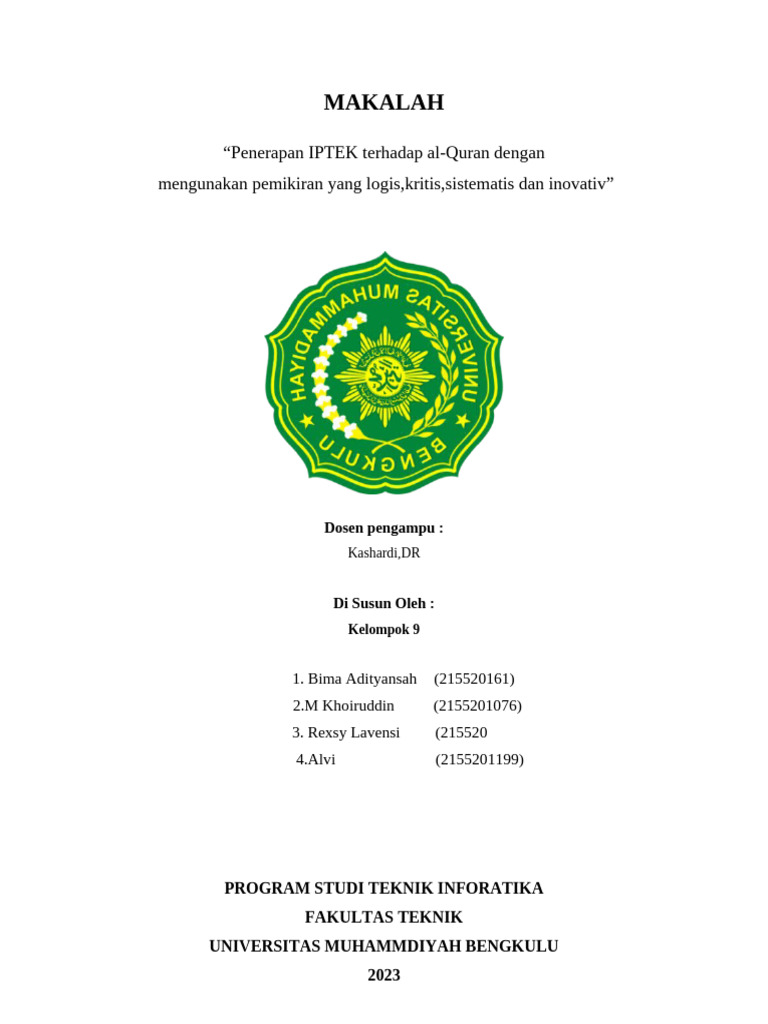Kelompok 9 Aik-1 | PDF