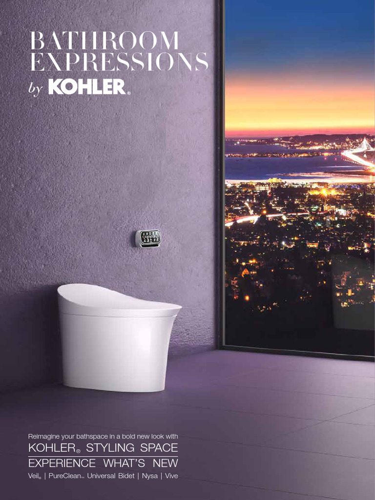 26998in 0 Kohler Vive WH Toilet With Seat | PDF | Toilet | Bathroom