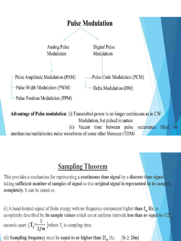Pulse Modulation Slide | PDF