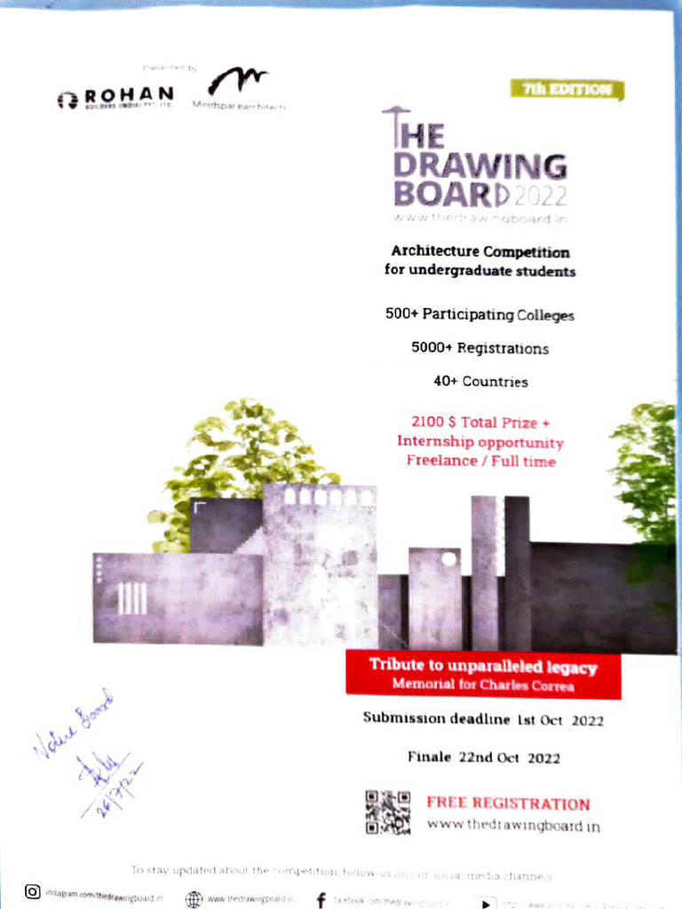 Drawing Board Competition | PDF