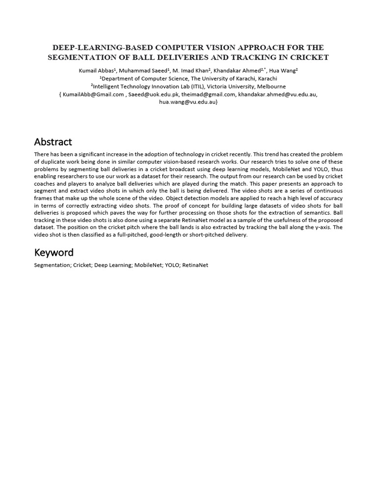 Deep-Learning-Based_Computer_Vision_Approach_For_T | PDF | Bowling (Cricket) | Computer Vision