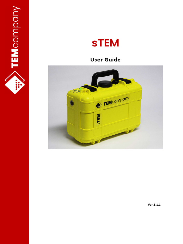 STEM Usermanual 1 1 1 | PDF | Inductor | Electricity