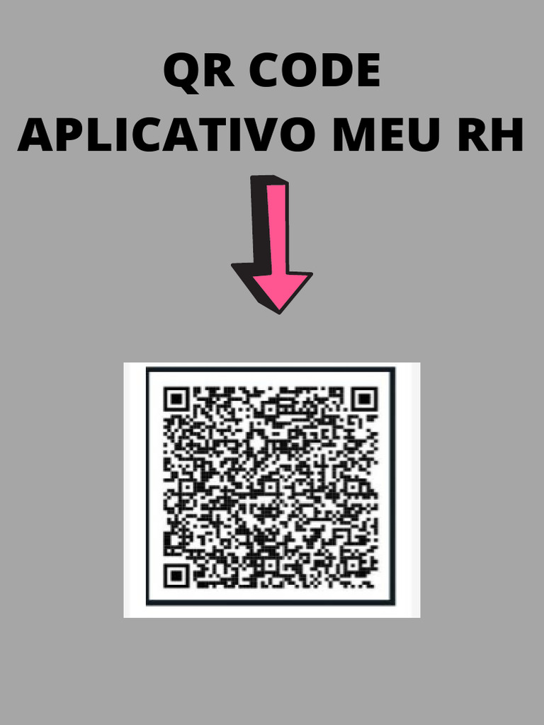 Qr Code Aplicativo Meu Rh | PDF