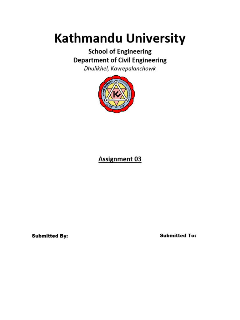 Assignment #3(hemant thapa) | PDF | Beam (Structure) | Mechanical ...