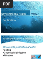 water purification project pdf | Water Purification | Filtration