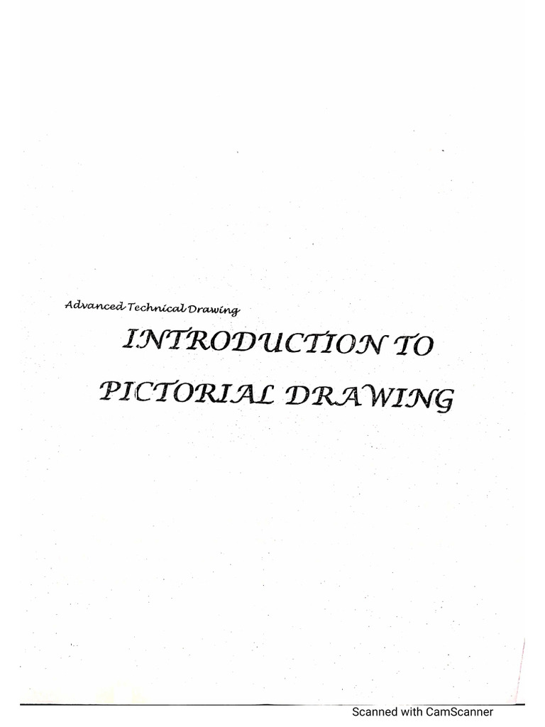 Lesson 10 Pictorial Drawing | PDF
