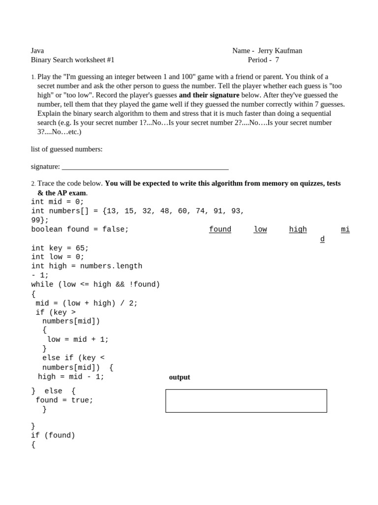 binary_search_worksheet_1 | PDF