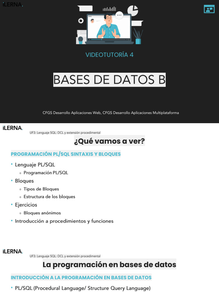 VT4 - Programacion PL-SQL | PDF
