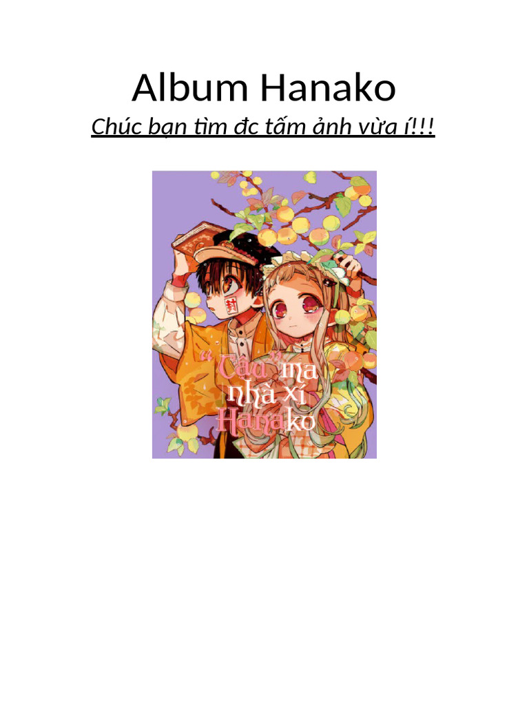 Album Hanako | PDF