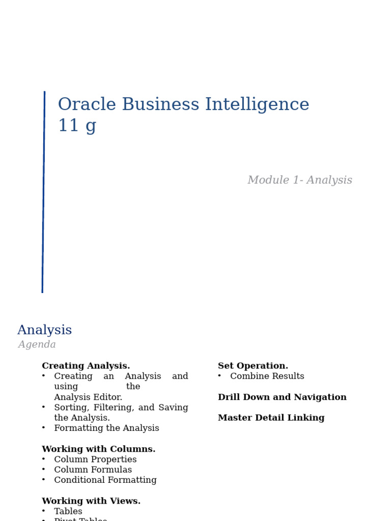 1 - Module 1 Analysis | PDF | Chart | Table (Database)