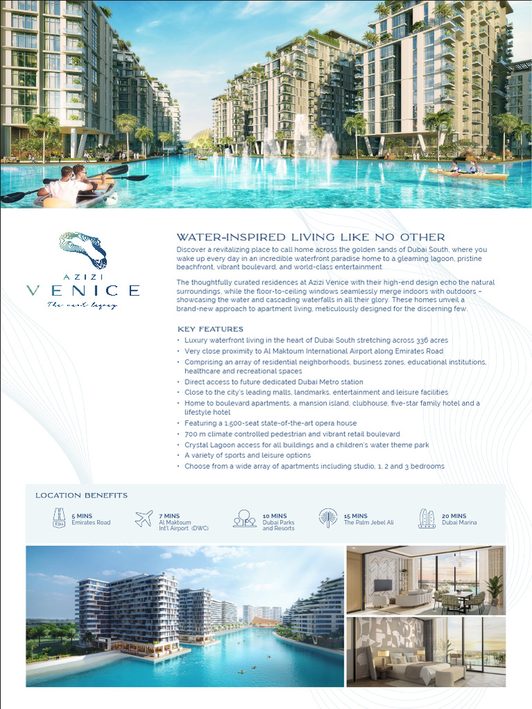 Luxury Waterfront Living in Dubai South | PDF | Dubai | United Arab ...