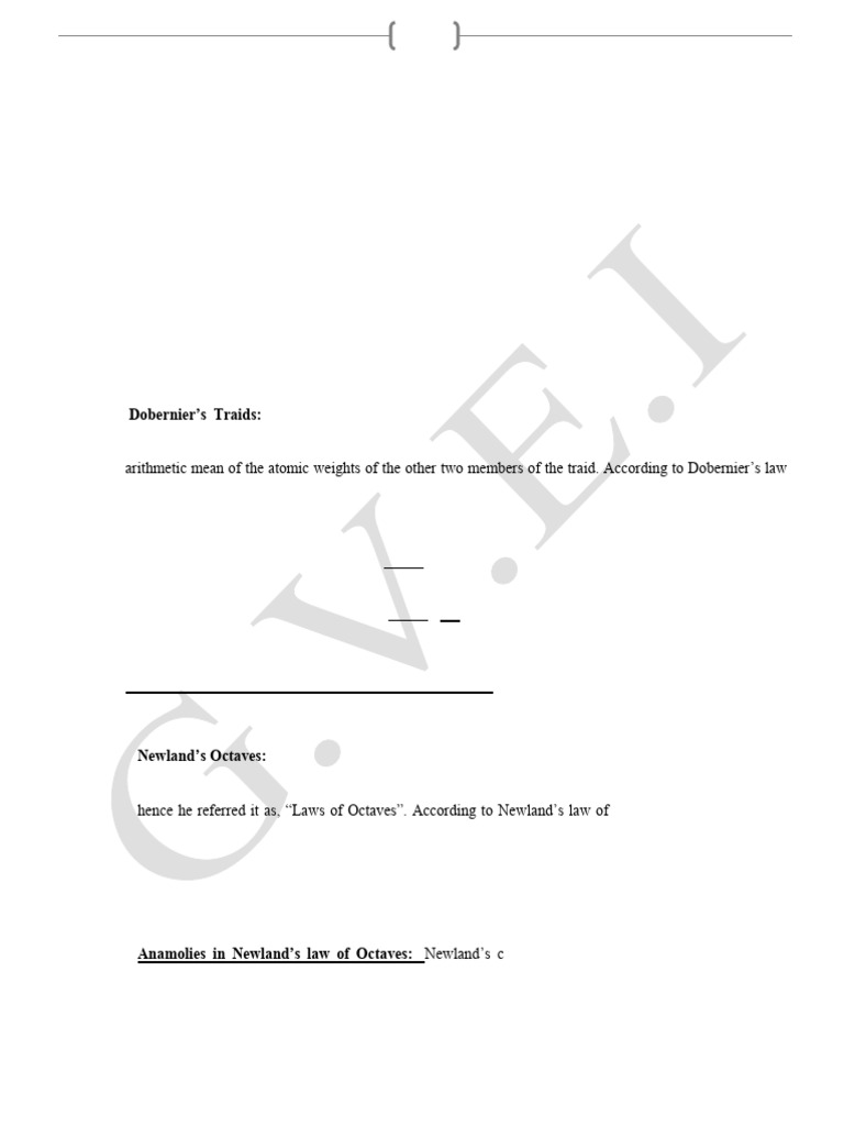 Classification of Elements | PDF | Periodic Table | Chemical Elements