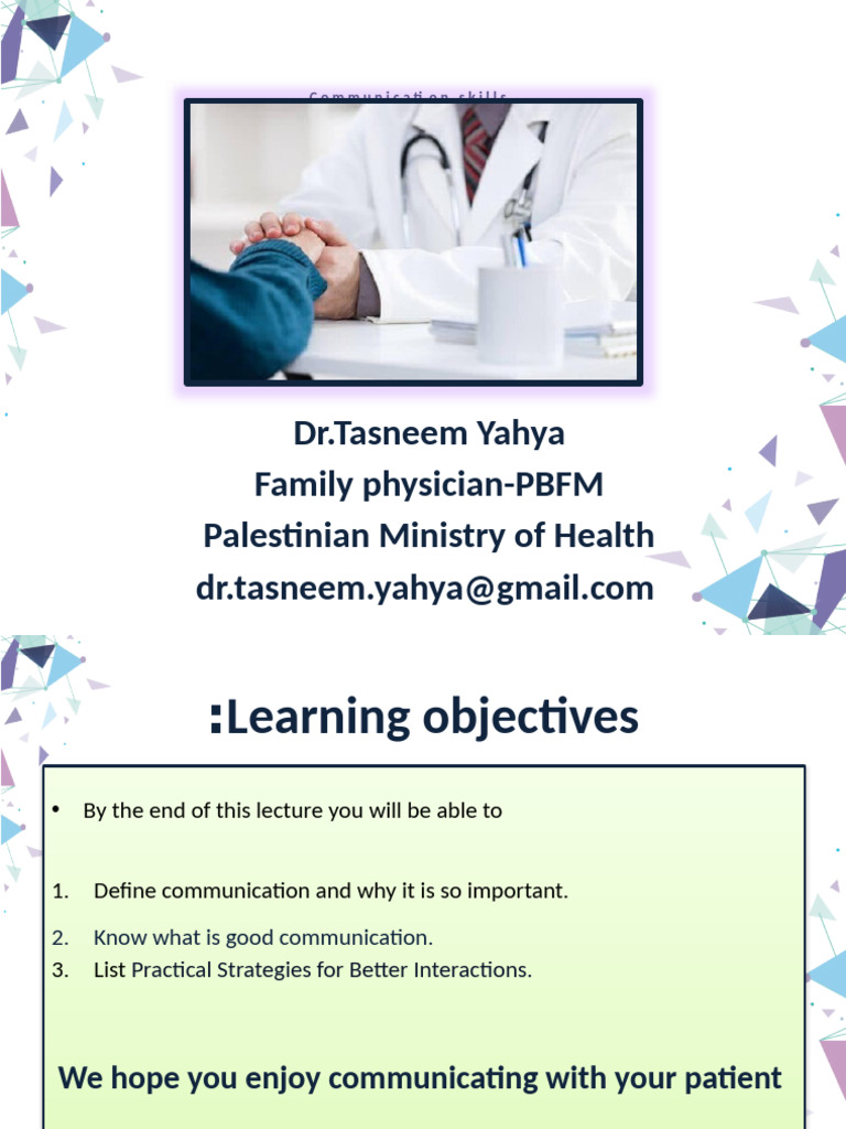 Effective Patient Communication Strategies | PDF | Communication | Patient
