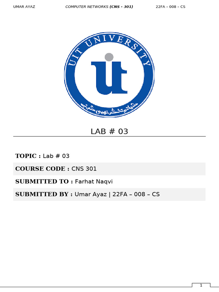 CNS_Lab03_22FA_008_CS | PDF