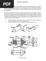 Design Procedure for Spigot Joints | PDF | Bending | Mechanics