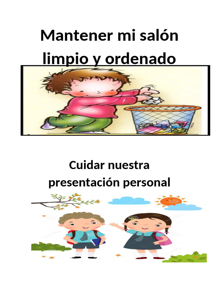 Normas de Mi Salón | PDF