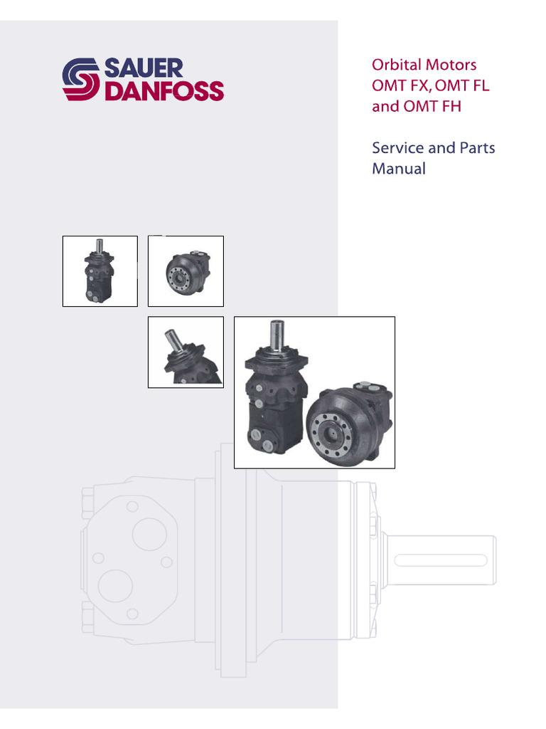 Sauer Danfoss OMT FX FL FH Motor Service Manual | PDF