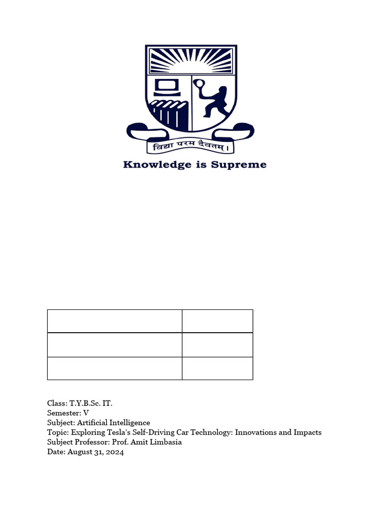 TESLA Research paper | PDF | Quantitative Research | Methodology