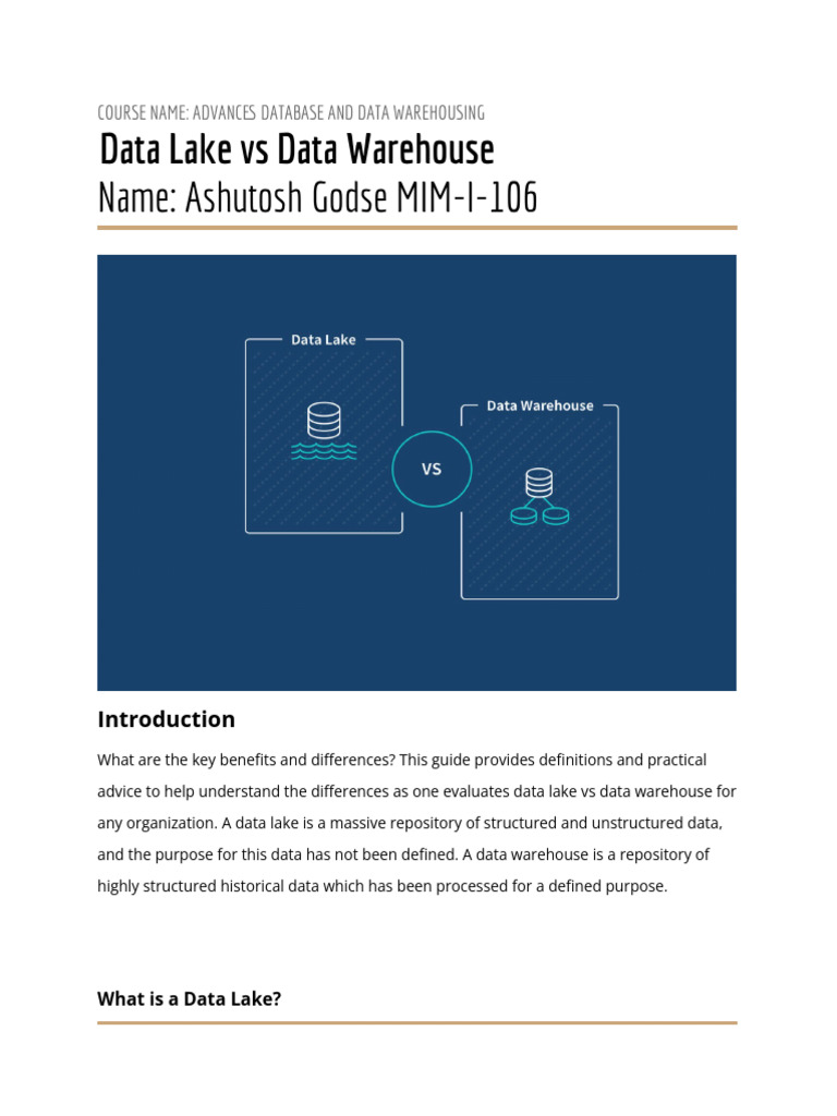 Warehouse Assignment MIM 106 | PDF | Data Warehouse | Business Intelligence
