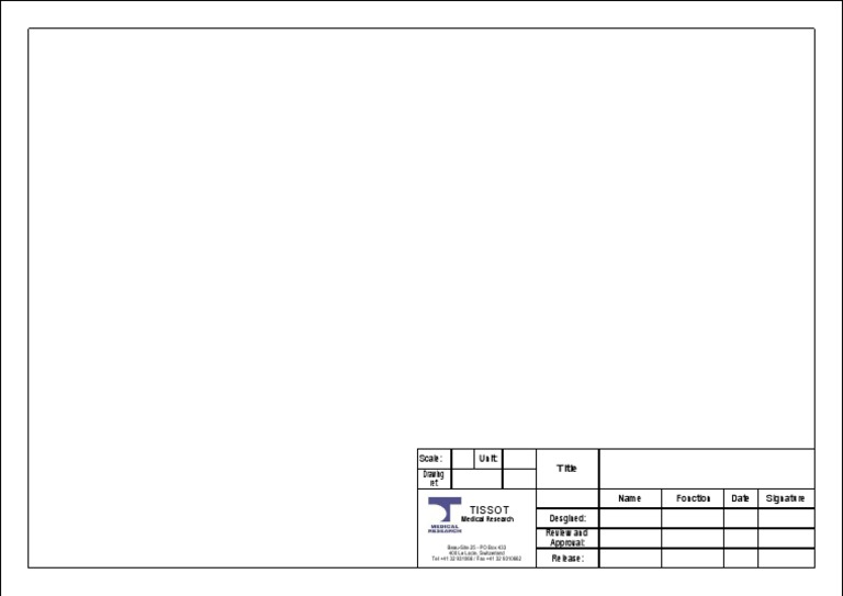 Cartouche A4 Paysage | PDF