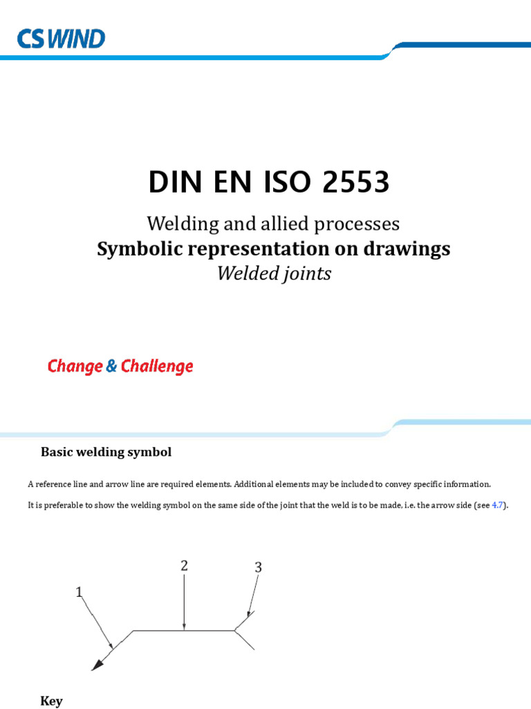 CSWPT DIN EN ISO 2553 | PDF