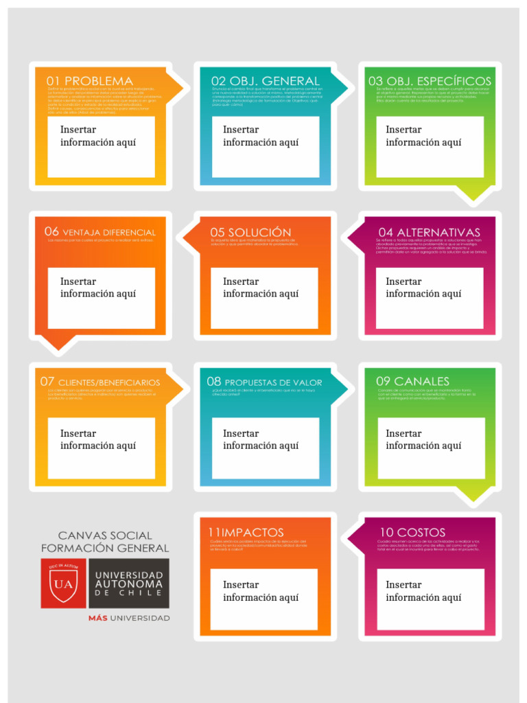 Plantilla Canvas Social Editable Formato UA (1) | PDF