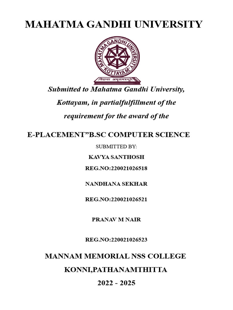 NSS Format E-Placement Main | PDF | Software Testing | Html