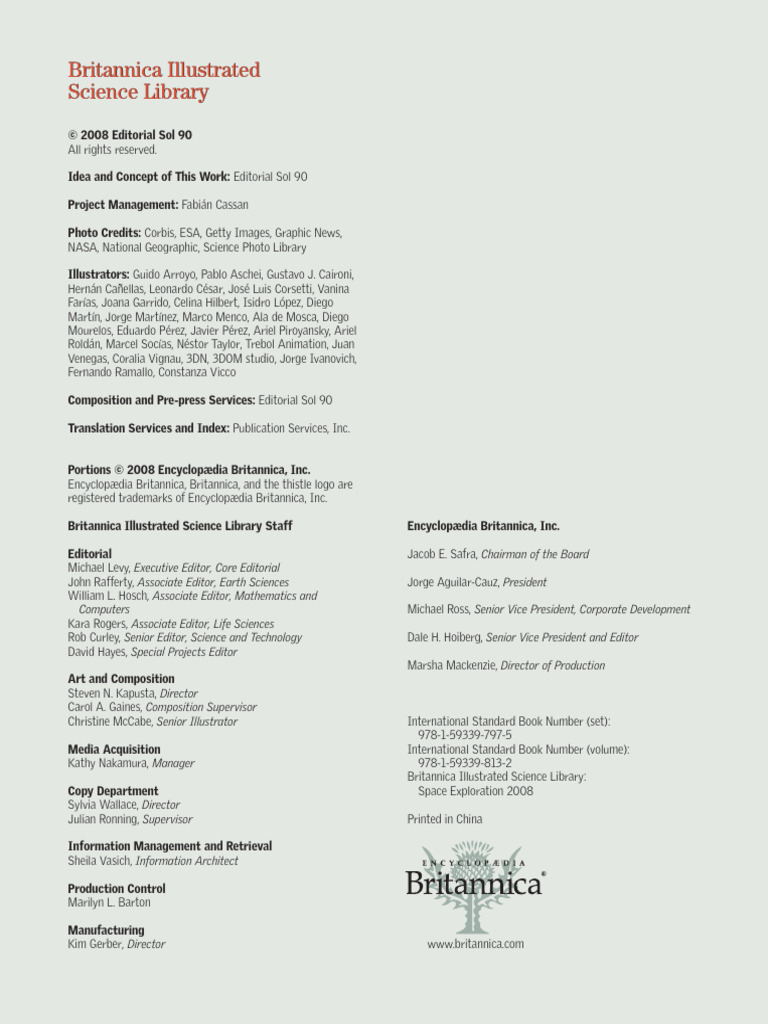 Britannica Science Library: Space Exploration | PDF | Encyclopædia ...