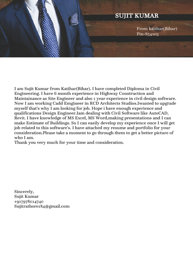 Cover Letter Letter-WPS Office | PDF