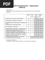 Borderline Personality Questionnaire BPQ Sample Report Scoring | PDF ...