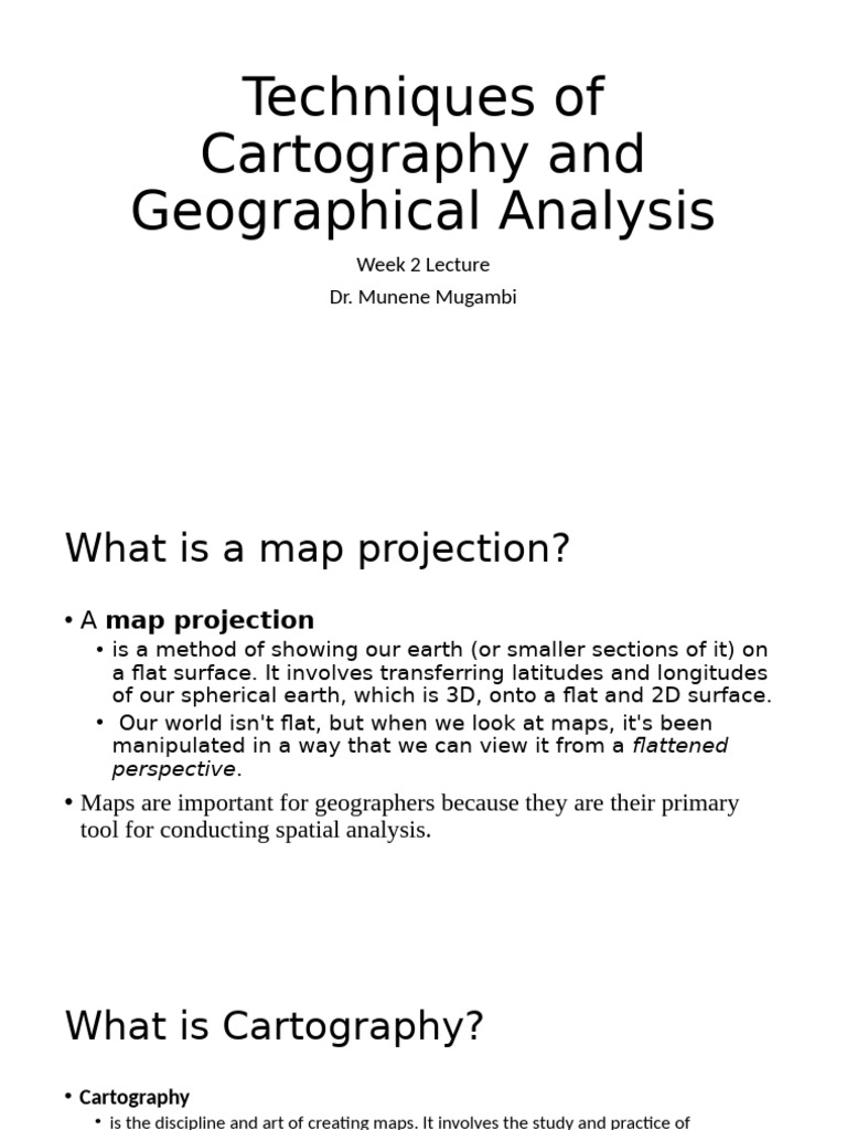 Week 2 GEO Maps Lecture | PDF | Cartography | Latitude
