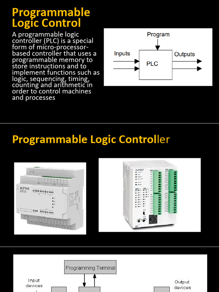 PLC Notes | PDF | Electronic Engineering | Computer Engineering